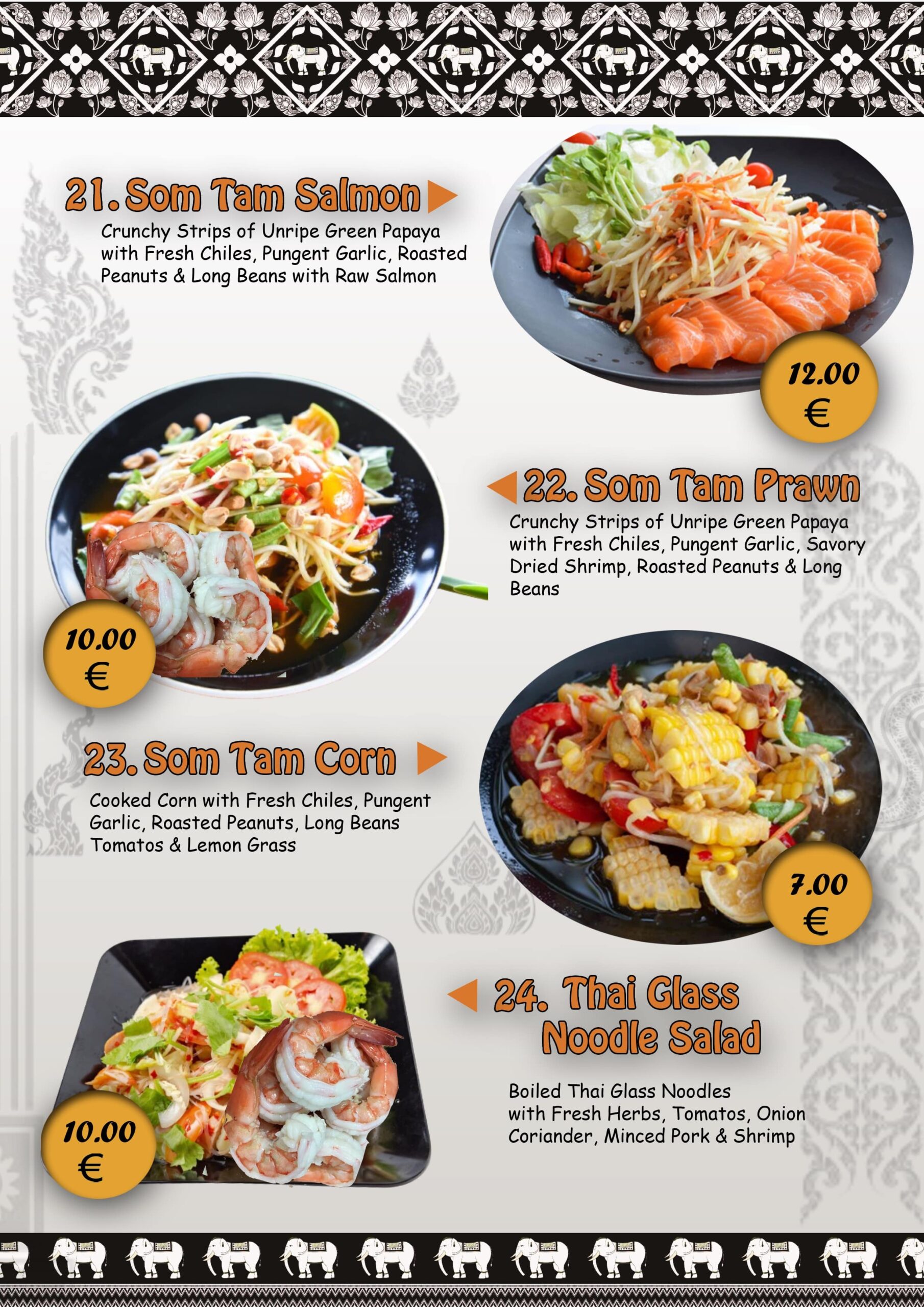 Menu – Thai Aroi