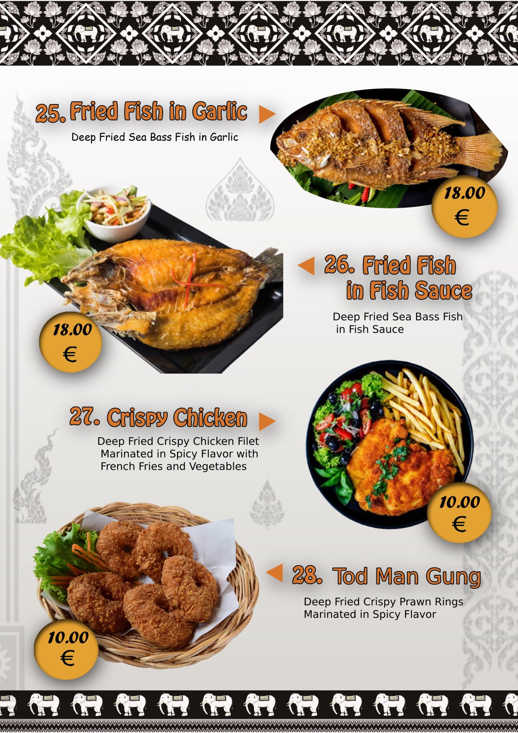 Menu – Thai Aroi